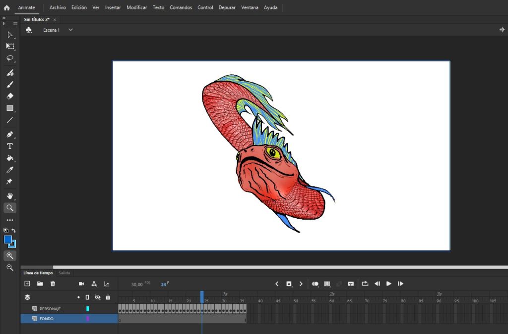 Creación de animación cuadro a cuadro en papel, limpieza de fotogramas, coloreado digital y ...