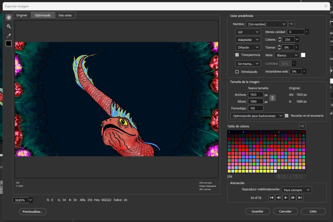 Creación de animación cuadro a cuadro en papel, limpieza de fotogramas ...