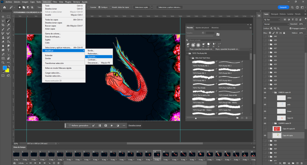 Creación de animación cuadro a cuadro en papel, limpieza de fotogramas, coloreado digital y ...